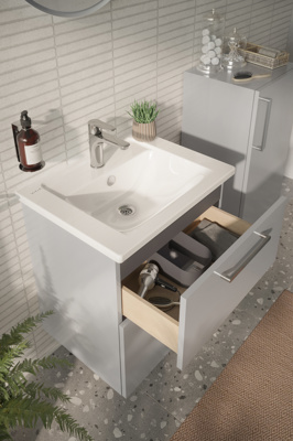 Vanity Basins | Laufen KARTELL 120cm Basin with Shelf 120 x 46cm One ...