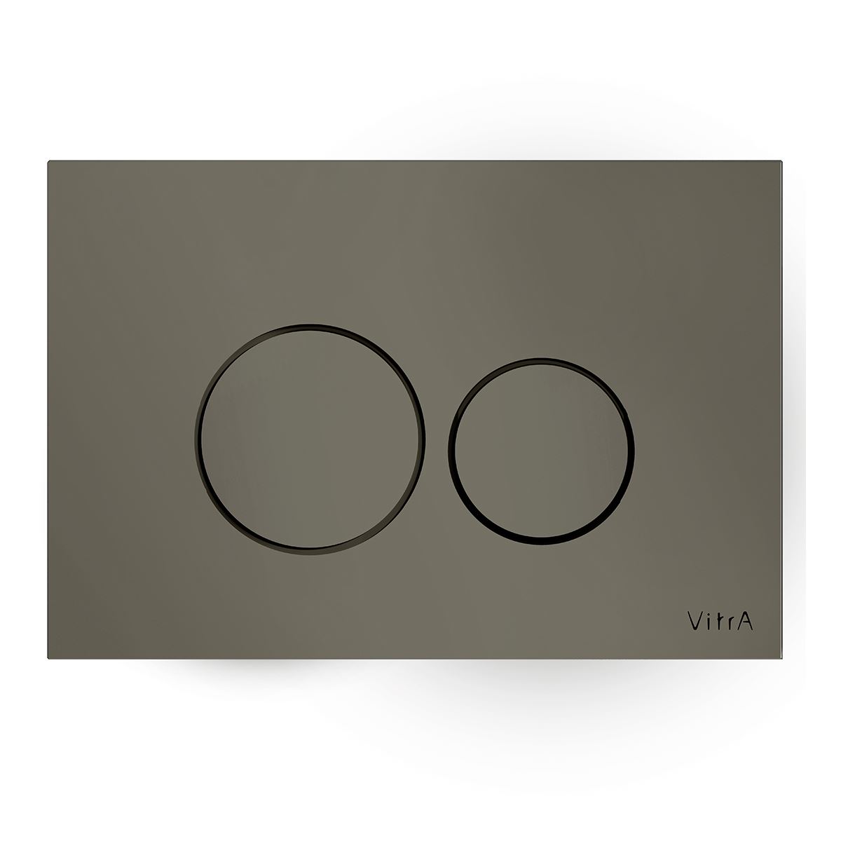 Flush Plates | VitrA Loop Square - Gloss Black